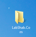 How to remove Text Shadow in Desktop Icons